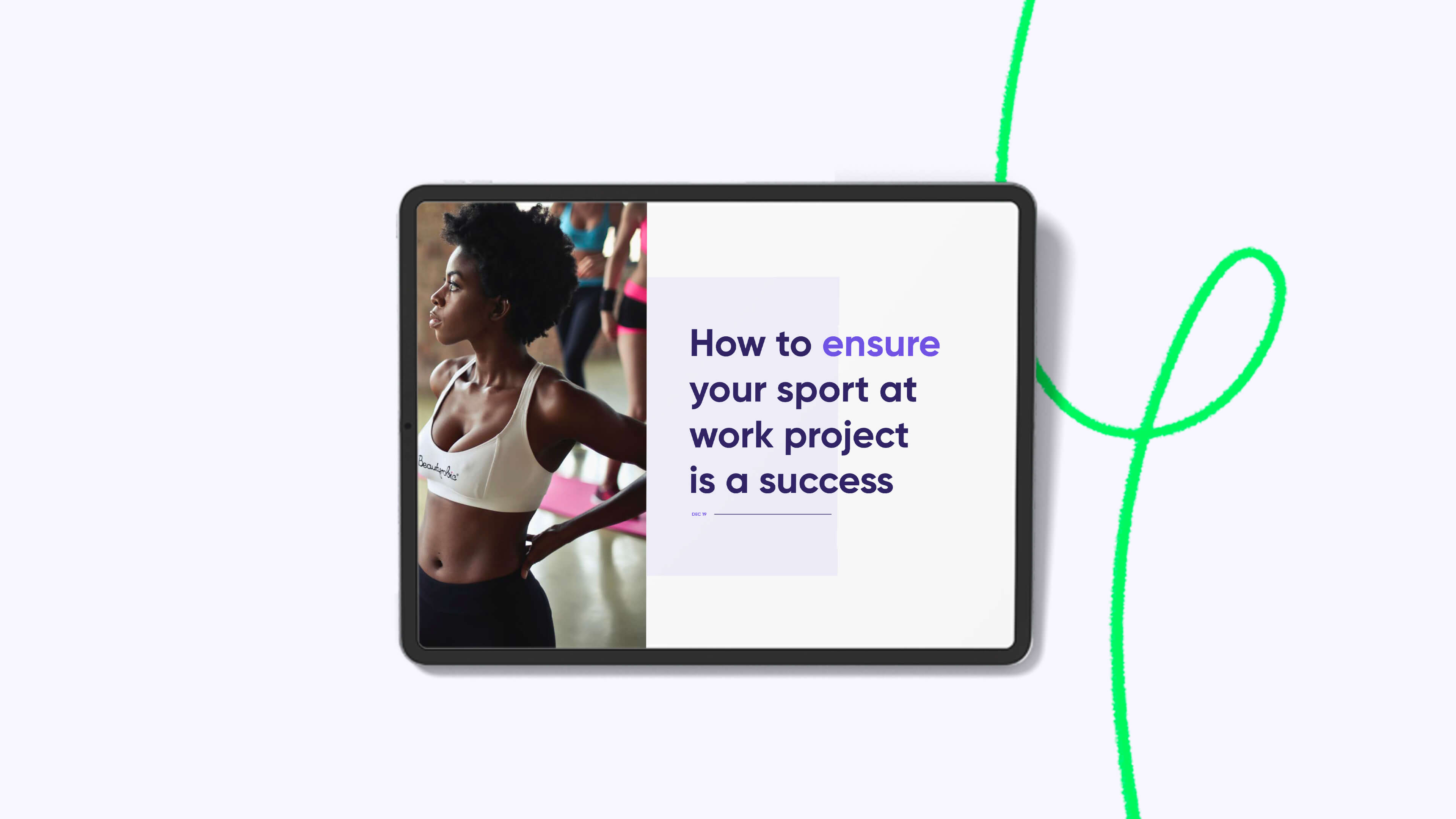 How to ensure your sport at work project is a success